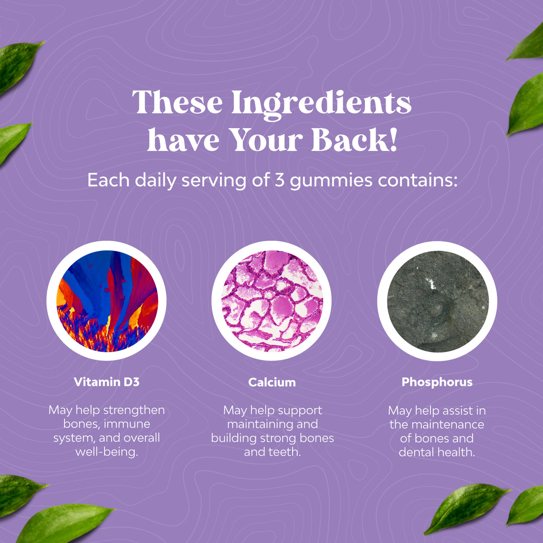 Calcium Gummies 750mg per serving – Nature's Craft