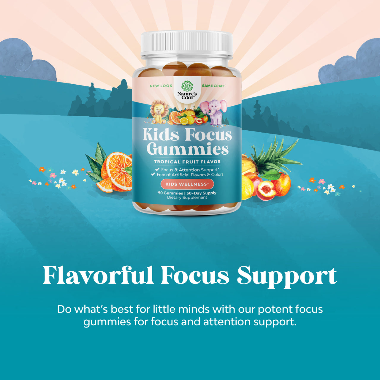 Kids Focus Gummies – Nature's Craft