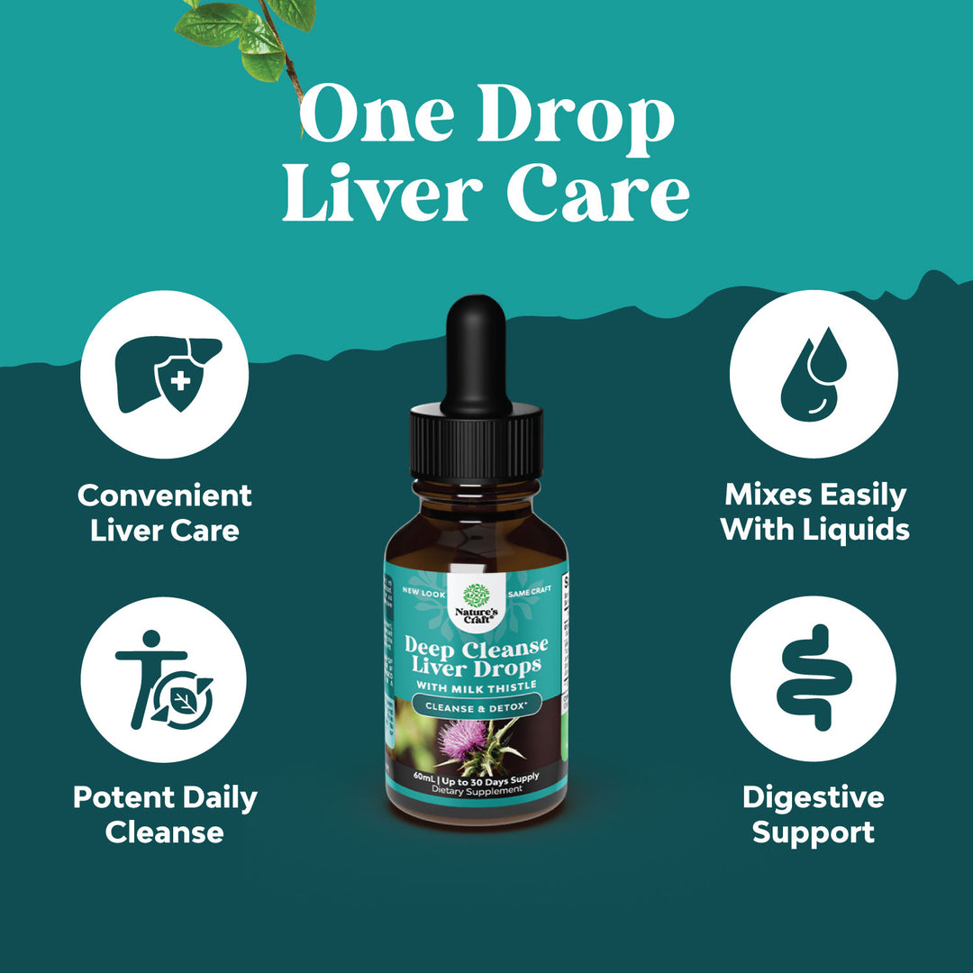 Deep Cleanse Liver Drops – Nature's Craft