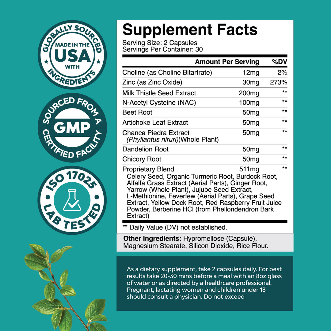 Liver Support + NAC – Nature's Craft