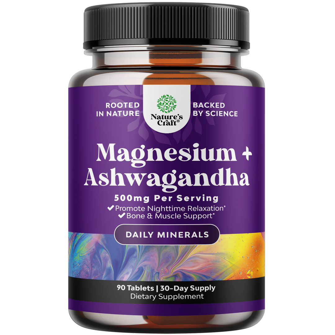 Magnesium + Ashwagandha – Nature's Craft